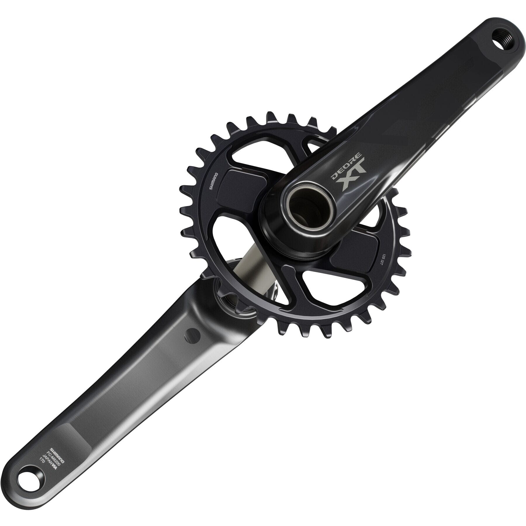 Shimano Deore XT FC-M8200 XT Crank set without ring, 12-speed, 55mm ...