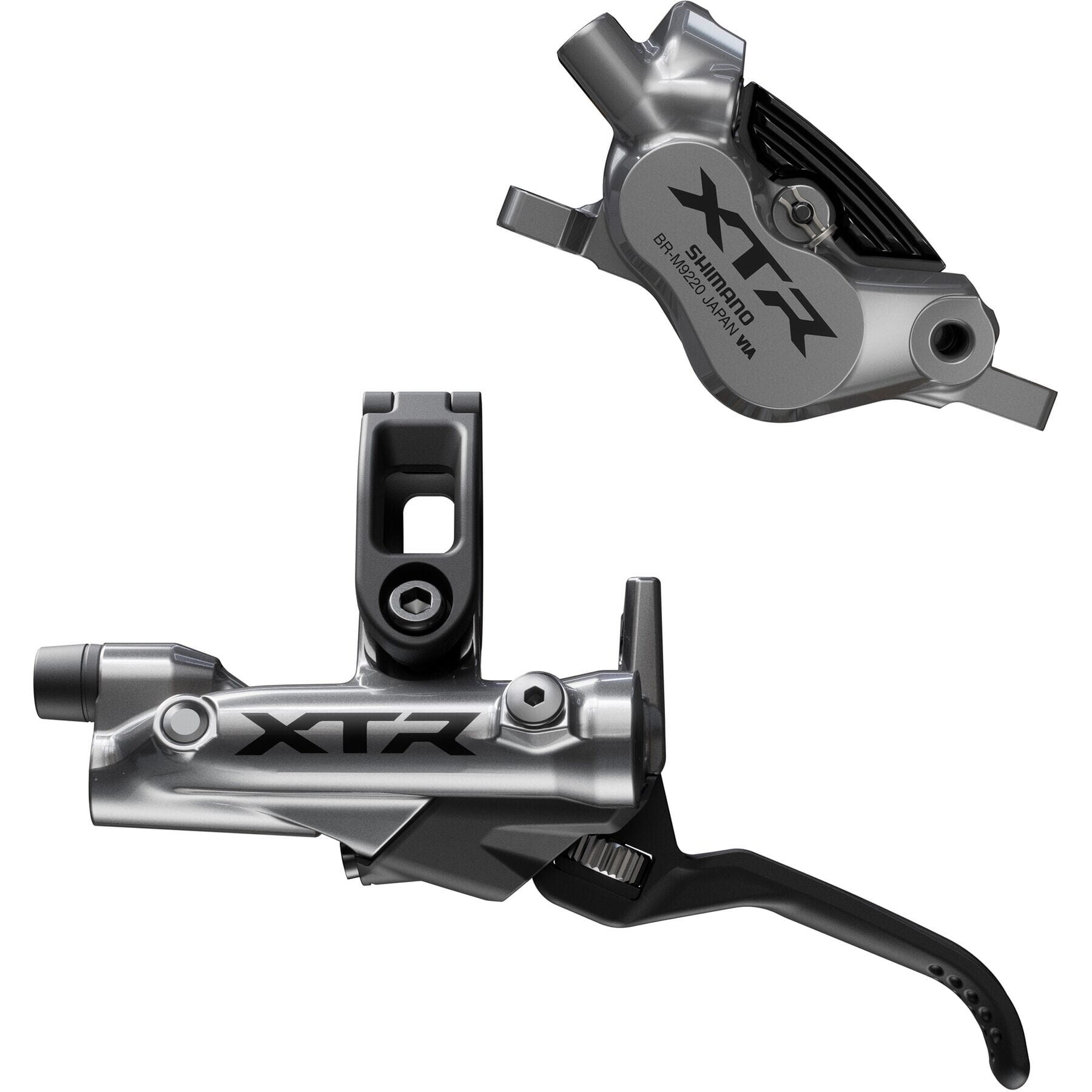 Shimano XTR BR-M9220 XTR bled I-spec-EV ready brake lever/Post mount 4 ...