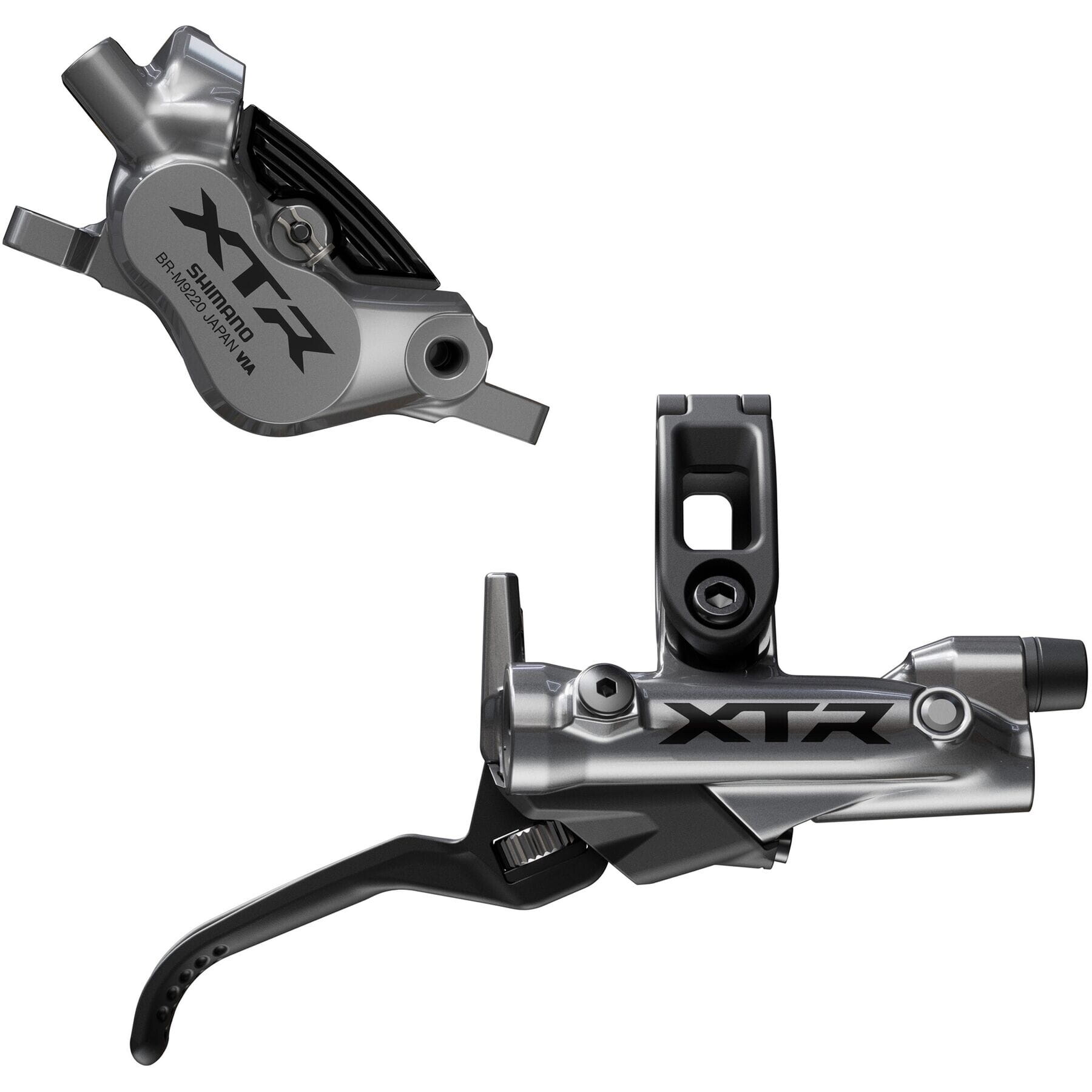 Shimano XTR BR-M9220 XTR bled I-spec-EV ready brake lever/Post mount 4 ...